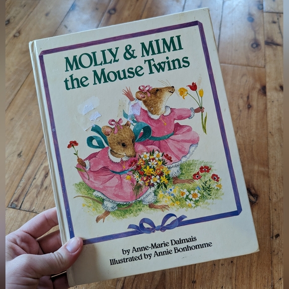 Toys | Molly And Mimi The Mouse Twins Vintage 1987 Happy Books ...